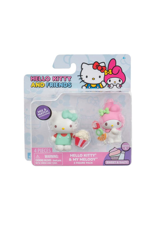 Hello Kitty and Friends 2 Inch Figure Random Pack with 2 Figures